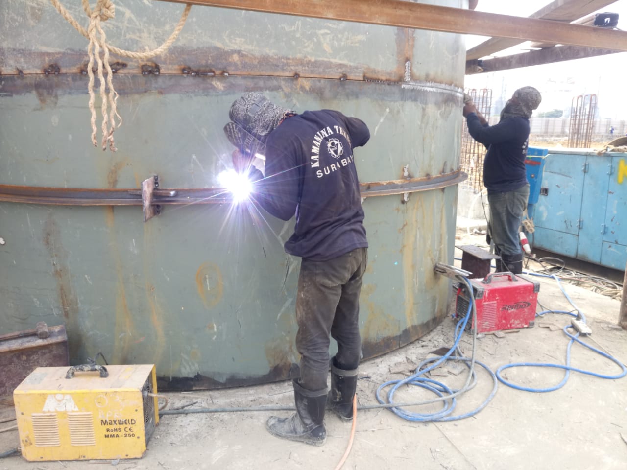 Fabrication And Erection Tank and Piping » PT. Kamanjaya Teknik Indonesia